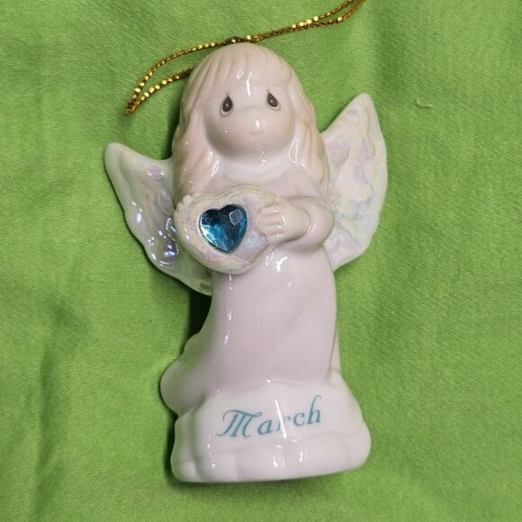 Enesco | Accents | Enesco Precious Moments March Birthstone Angel ...